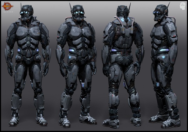 Hunter - HellGate London por Baldasseroni - La Cueva del Lobo